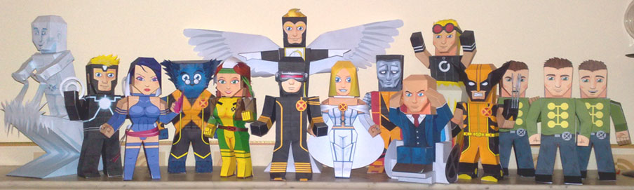 PAPER X-MEN | World of A Lindo
